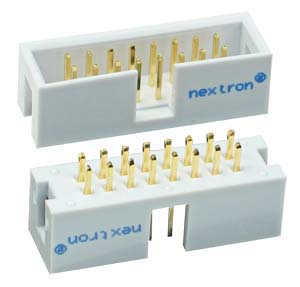 16 Pin Shrouded Grey Male IDC Headers Technical Data