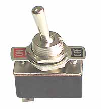 SPST on-off Standard Toggle Switch